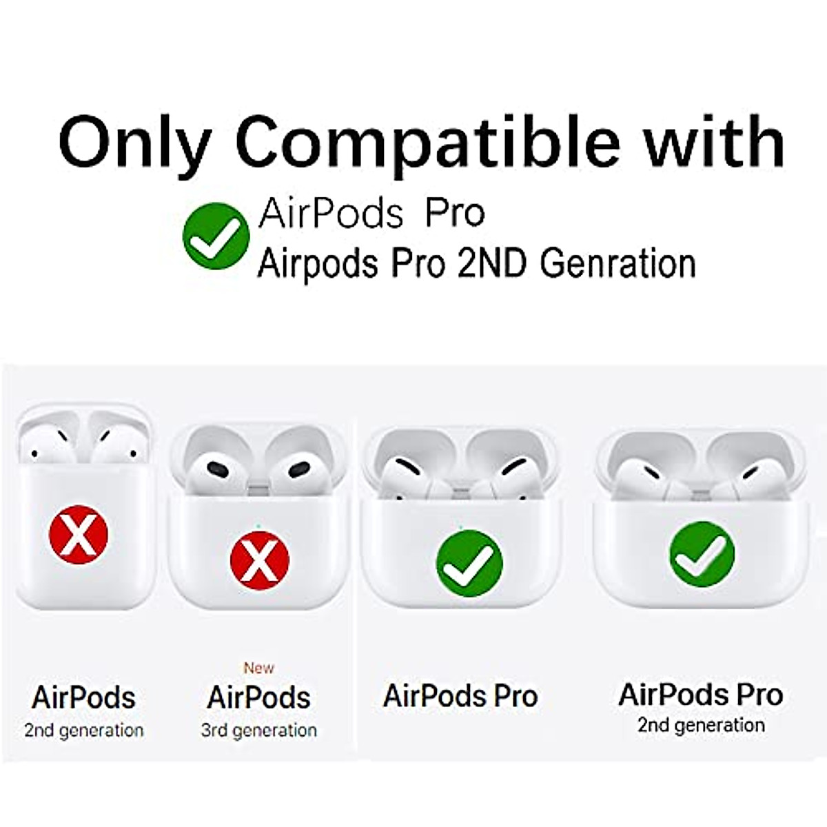 Cool Silicone Hiphop Bulldog Headphone Case Compatible with Airpods Pro Headphones Funny Cover with Bull Dog Keychain for Boys Girls Teenager Best Gift