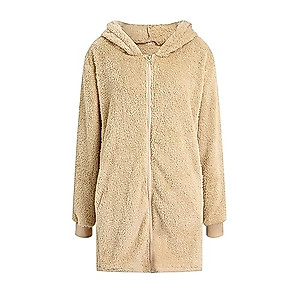 y2k Jackets Halloween Costumes for Women Long Sleeve Soft Chunky Knit Sweater Open Front Cardigans Outwear Coat Women Plaid Jacket White Crop Sweatshirt hot Pink Sweatshirt Black Sweatshirt Match