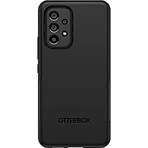 OtterBox Samsung Galaxy A53 5G Commuter Series Lite Case - BLACK, slim & tough, pocket-friendly, with open access to ports and speakers (no port covers),