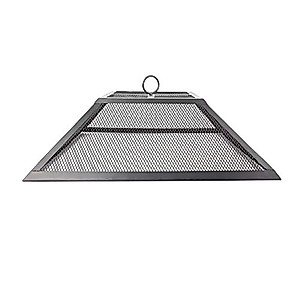 ZRSL Party Use Fire Pits, Stainless Steel Charcoal Grill, Fire Pits for Garden Chrome-Plated Iron Stove, Outdoor Fire Pits are Suitable for Garden Outdoor Gatherings. Seiko Build (Color : Black)