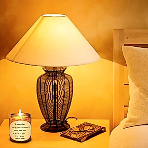 4 Pack Candles for Home Scented, 4 scents 4oz Aromatherapy Scented Candles Jar, 80 Hours Burn, All Natural Soy Wax Candle, Christmas Thanksgiving Mother's Day Birthday Gifts Set