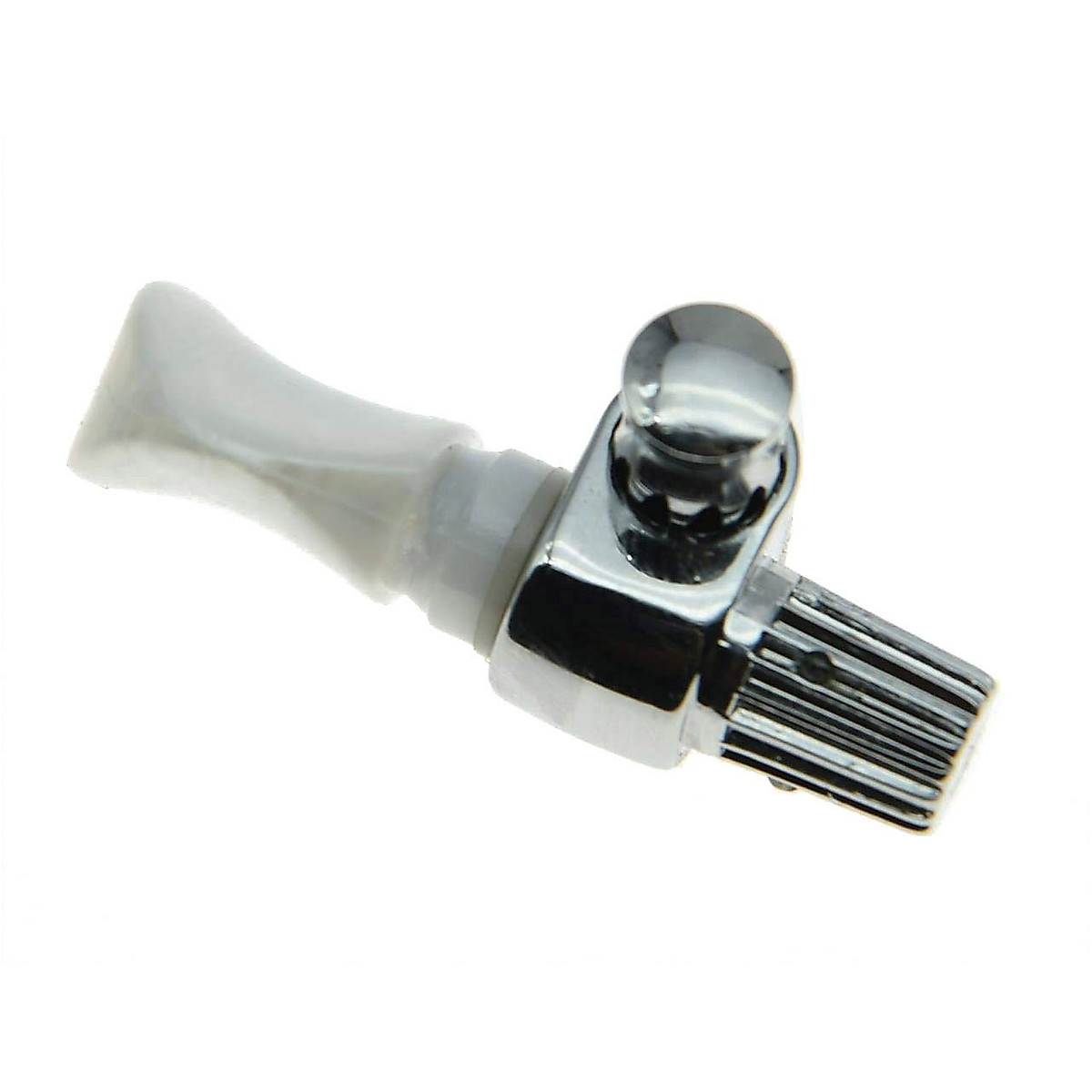 KAISH Chrome 5th Banjo Geared Tuner Tuning Keys Peg Machine Heads w/Pearl Button