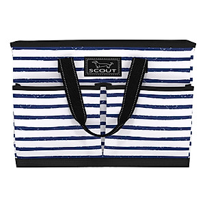 SCOUT BJ Bag - Large, Utility Tote Bag for Women, Nurses, Teachers and Moms with Zipper & 4 Exterior Pockets for Organizing