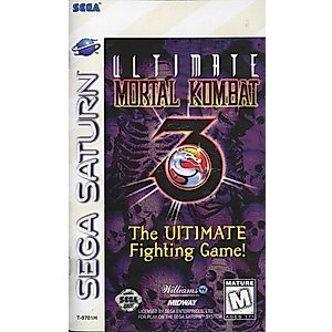 Ultimate Mortal Kombat 3 - Sega Saturn