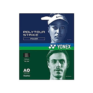 YONEX Poly Tour Strike Tennis String Black
