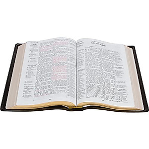 KJV Large Print Thompson Chain Reference Bible - Lambskin Edition