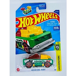 Hot Wheels 2022 - Custom Small Block - Green - Experimotors 8/10