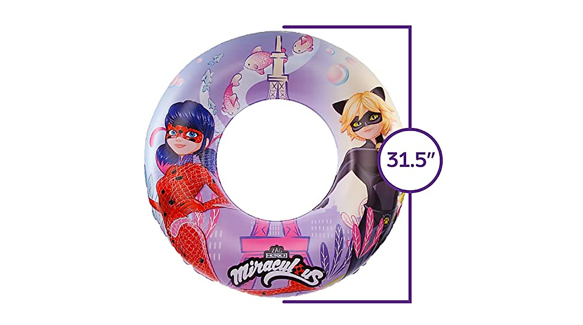Miraculous Ladybug Pool Float - Fun & Safe Inflatable Tube
