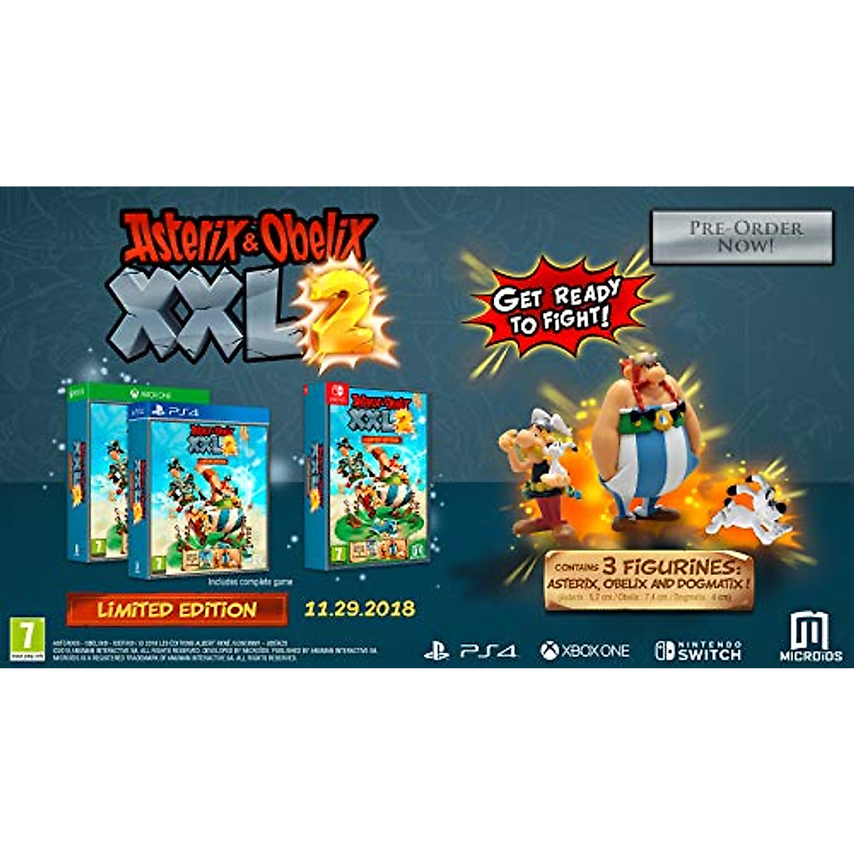 Asterix and Obelix XXL2 Limited Edition (PS4)