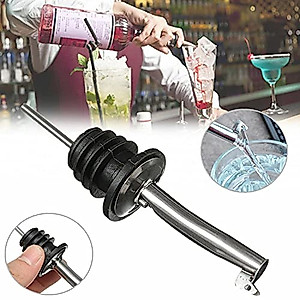 TOBSAYK 10-Pack Rose Liquor Bottle Pourers