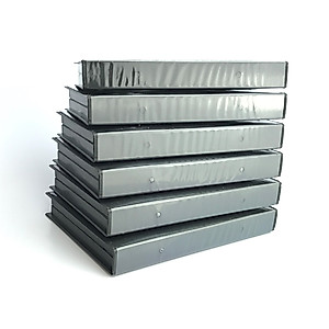 GGG0049 6 pack of clamshell cases for Sega Genesis Game Cartridges Protectors from Dust; Storage, (OEM games only will not hold third party games) (empty cover)