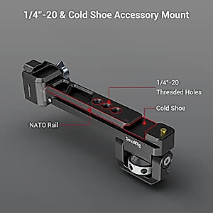 SmallRig Adjustable Camera Monitor Mount for DJI Ronin-S/Ronin-SC, for Zhiyun Crane 3/Weebill Lab - BSE2386
