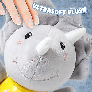 CozyBomB Dinosaur Plush Dino Music Toy