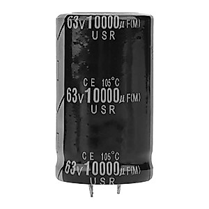 Capacitor 4 Pcs Aluminum Electrolytic Capacitor 63v 10000uf Amplifier Electrolytic Capacitor Electronic Components For Amplifier