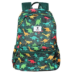 ESVAN Mesh Backpack Bag School Backpack Purse Teens Travel Gym Backpack Casual School Bookbag Beach Bag