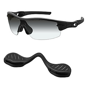 Mryok Replacement Nosepiece Nosepad for Oakley Radar Path EV RadarLock Sunglass - Black