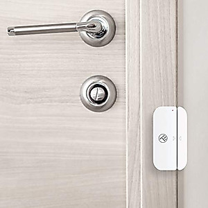 TELLUR Smart WiFi Contact Sensor, Door and Window Sensor for Home Security and Smart Home Automation, Phone App, Push Notification, No HUB Required