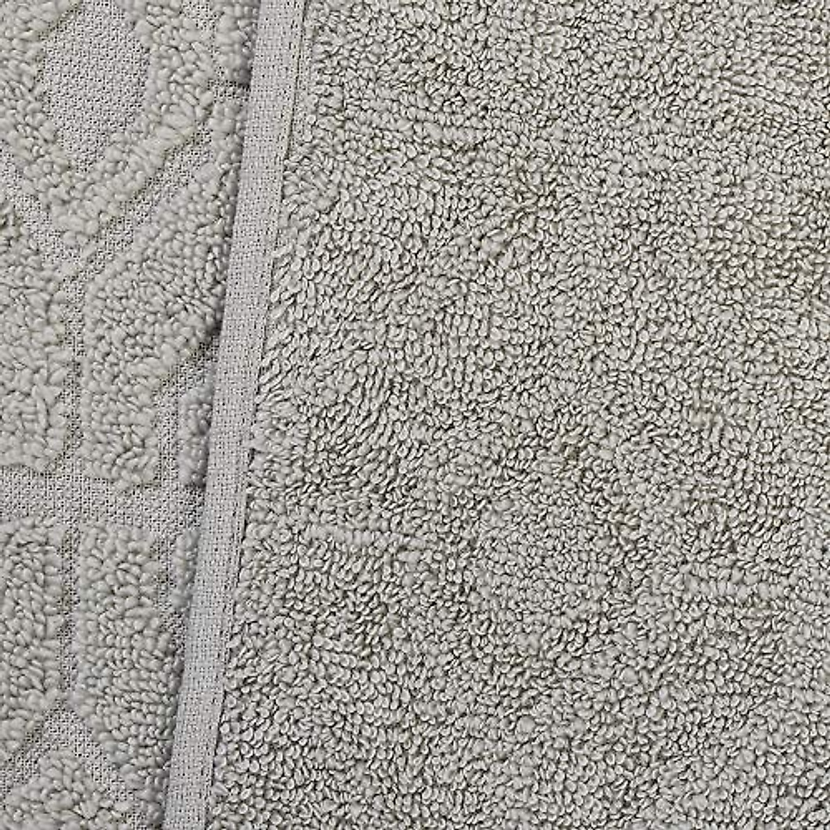 Amrapur Overseas 6-Piece Yarn Dyed Diamond Gate Jacquard Towel Set Seafoam