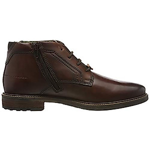 bugatti Men's Derbys, Brown 6100 Dark Brown, 11.5