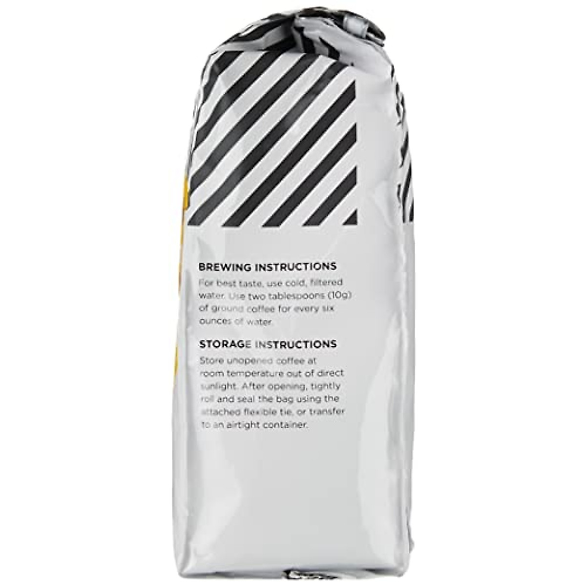 AmazonFresh Just Bright Ground Coffee, Light Roast, 12 Ounce
