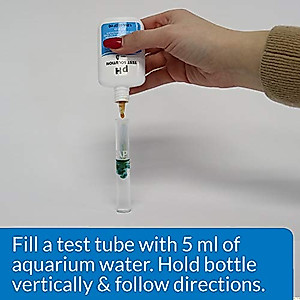 API PH TEST KIT 250-Test Freshwater Aquarium Water pH Test Kit, 4 Piece Set
