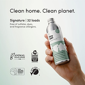 Dirty Labs | Laundry Detergent Scented Kit | Signature & Murasaki | 2x 32 Loads | Hyper-Concentrated | High Efficiency & Standard Machine Washing | Nontoxic, Biodegradable