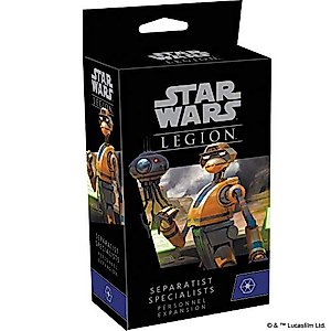 Atomic Mass Games Star Wars: Legion Separatist Specialists Personnel Expansion - Enhance Your Tactics! Tabletop Miniatures Strategy Game for Kids & Adults, Ages 14+, 2 Players, 3 Hr Playtime, Made