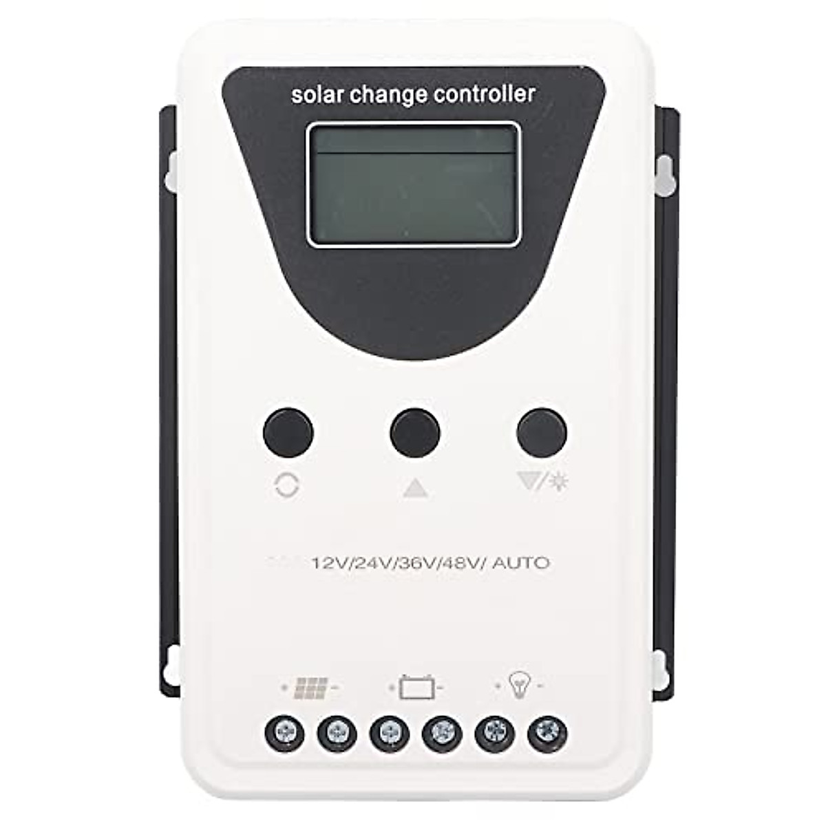 Fewb MPPT Solar Charge Controller, 12V 24V 36V 48V Auto MPPT Charge Controller Solar Panel Regulator with LCD Display, Max PV 100V 4 Stage Safe Charging Solar Panel Charge Controller(100A)