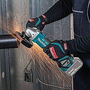 Makita XAG17ZU 18V LXT® Lithium-Ion Brushless Cordless 4-1/2” / 5" Cut-Off/Angle Grinder, with Electric Brake and AWS®, Tool Only