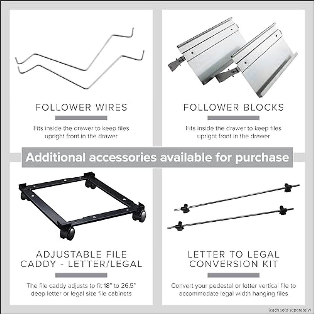 Hirsh Industries Vertical Letter File Cabinet, 2 Letter-Size File Drawers, Black, 15 x 22 x 28.37