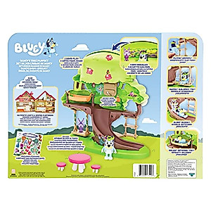 Bluey Tree Playset with Secret Hideaway, Flower Crown and Fairy Figures and Accessories