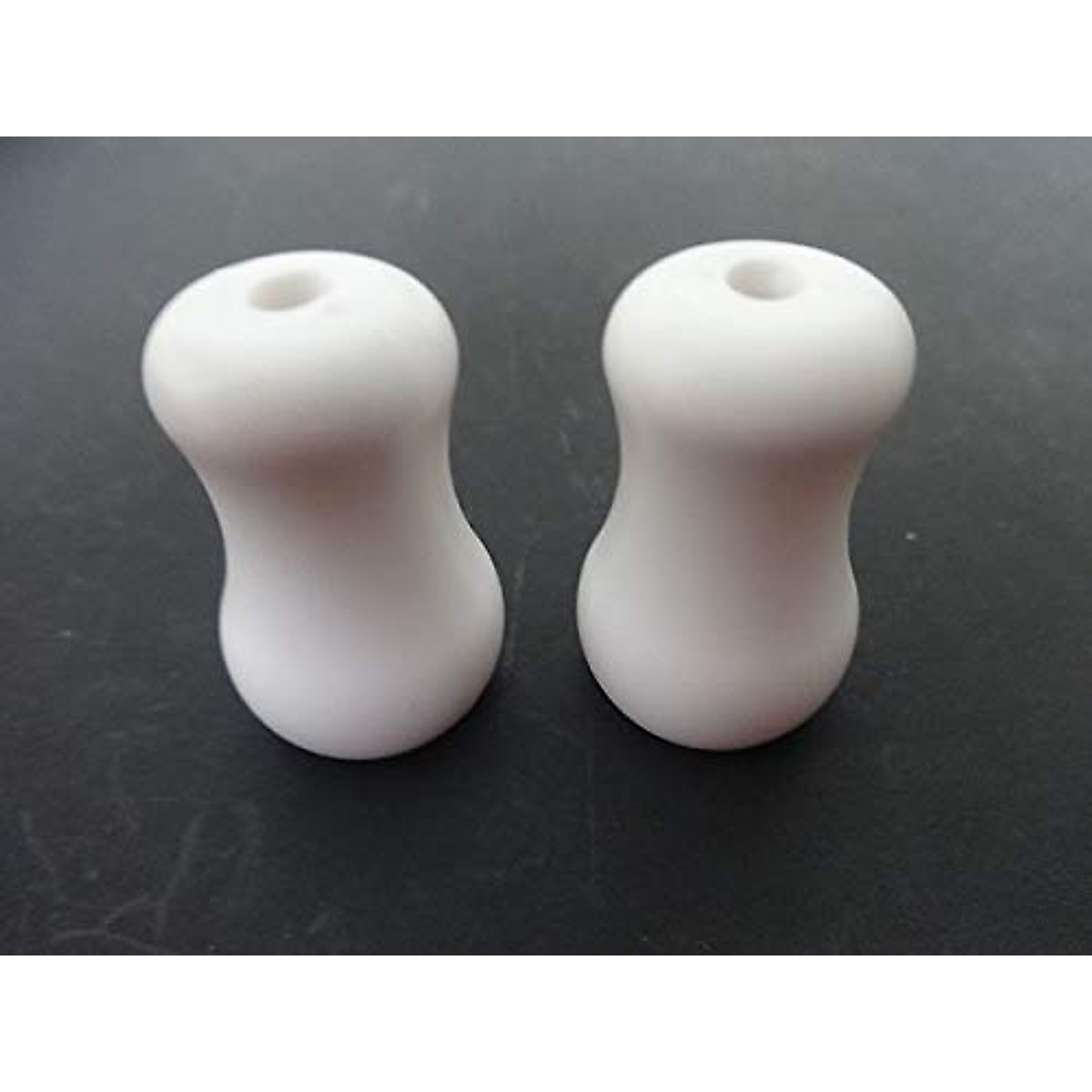 Amazing Drapery Hardware 6 Qty:White Plastic Cord Tassel for Blinds or Shade Pull Cord: Vase Shape