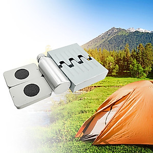 AMLESO Alcohol Camping Stoves Set High Flame Burning Stoves for Traveling Camping Backpacking, A