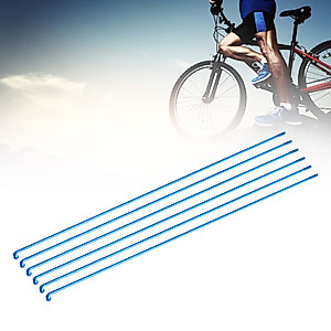 36Pcs/Set Bike Spokes Steel Mountain Bike Twisted Spokes 259/261mm 5 Colors(#5) and Spare Parts Spoke Spoke