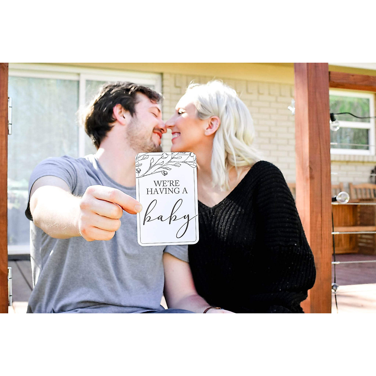 Pregnancy Gift Bundle for Expecting Moms: Pregnancy Prayer Cards + Pregnancy Milestone Cards | Pregnancy Announcement