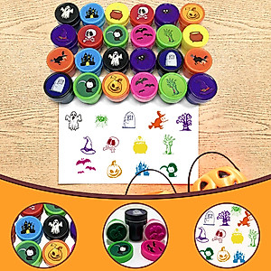 Generic Halloween Party Favors Halloween Toys - 160Pcs Halloween Supplies Favors Halloween Slap Bracelets Halloween Stickers Halloween Stamps for Kids Halloween Party Favor Halloween Treat Bags Gifts