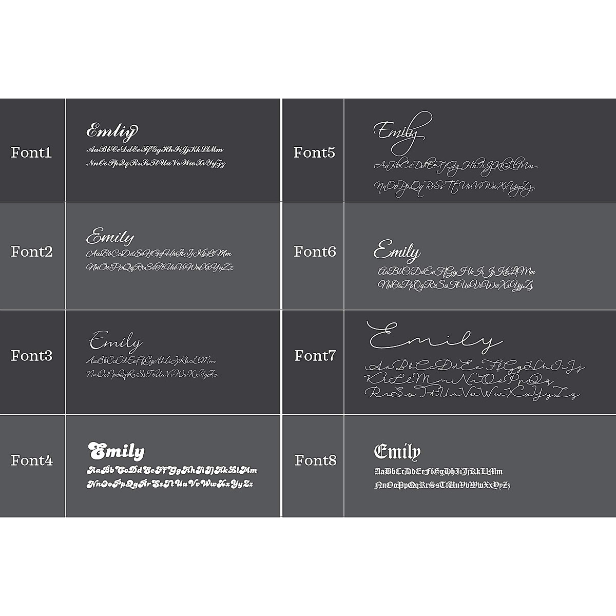 UMAGICBOX Gold Name Necklaces Pendant Personalized, Custom Nameplate Necklace Sterling Silver, Christmas, Anniversary, Mothers-day, Birthday Gift Ideas for Her, Girls, Mother, Women