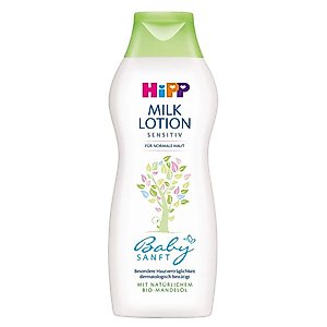 HiPP Baby Gentle Milk Lotion with organic almond oil - 11.84 fl.oz / 350ml