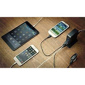 Sabrent USB 3.2 Rugged Waterproof Enclosure + 7 Port USB 3.0 HUB + 2 Charging Ports with 12V/4A Power Adapter