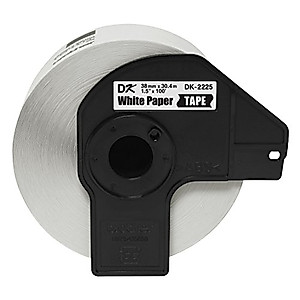 Brother Printer Continuous Length White Paper Tape (DK2225)