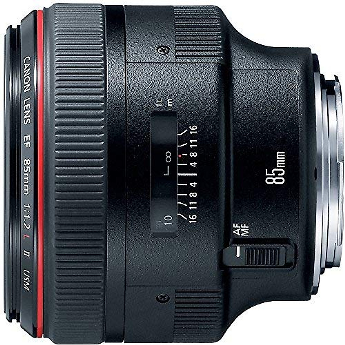 Canon EF 85mm f1.2L II USM Lens for Canon DSLR Cameras - Fixed (Renewed)