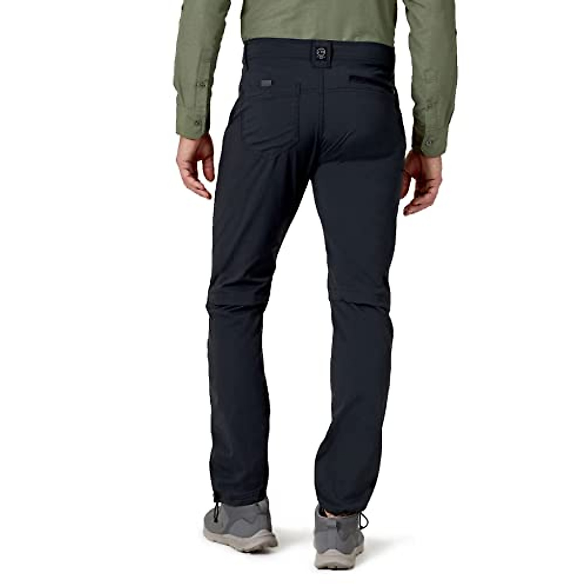 ATG by Wrangler Men's Convertible Trail Jogger, Caviar, 32W x 30L