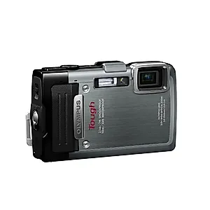Olympus Stylus TG-830 iHS Digital Camera with 5x Optical Zoom and 3-Inch LCD (Silver) (Old Model)