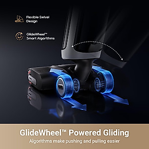 dreame H14 Pro Wet Dry Vacuum Cleaner, 180° Lie-Flat Vacuum Mop, 140°F Washing and Fast Hot Air Drying, Powerful 18kPa Suction Floor Cleaner Machine, Easy GlideWheel Movement, Smart App Control