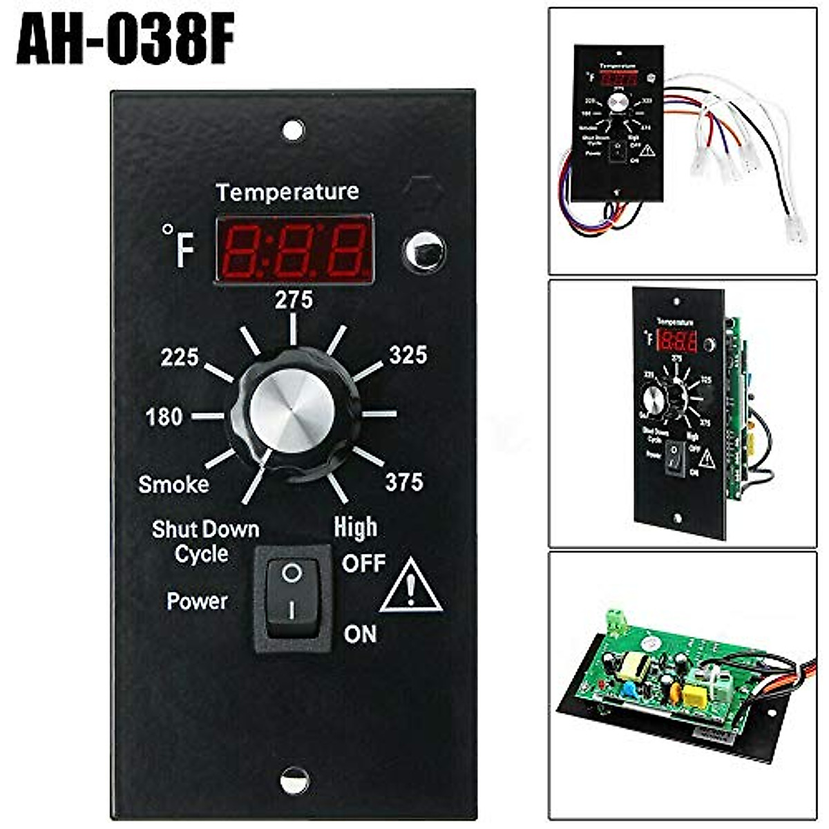 WOOPOWER Digital Thermostat Controller Board, Digital Thermostat Pellet Grill Control Board for All Traeger