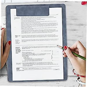 A4 Clipboard Paper Holder folder board Exam Paper Base Writing Base Plate metal clipboard clips folder organizer pencils Office Supply Clip Board pu magnetic a4 pallet