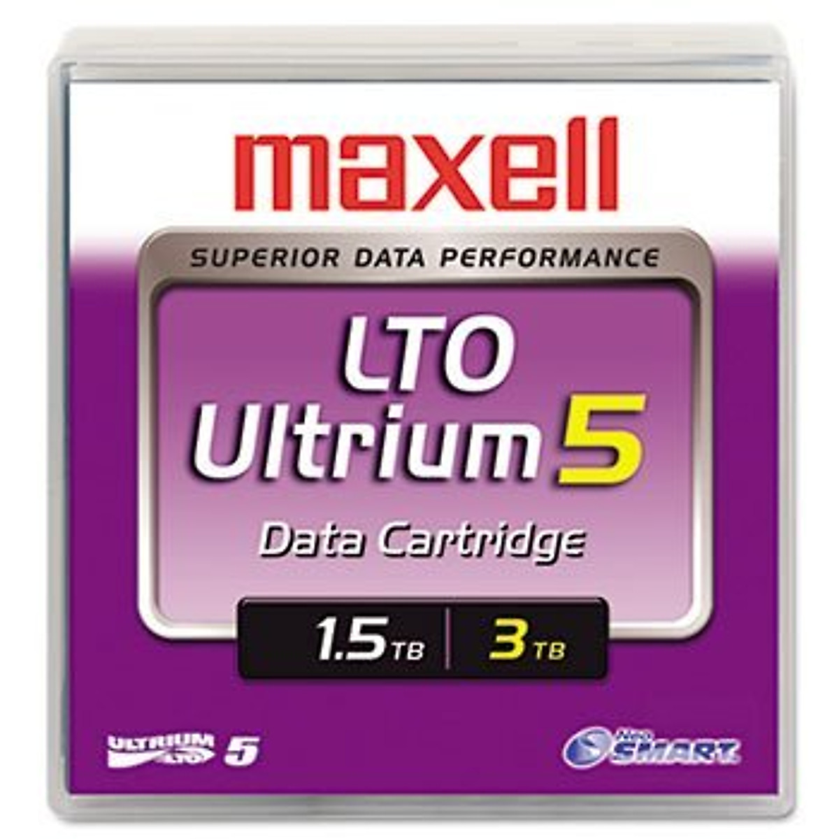 1/""Ultrium LTO-5 Cartridge, 2,776ft, 1.5TB Native/3.0TB Compressed Capacity