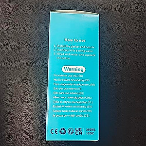 Croing 𝙥𝙤𝙧𝙩𝙖𝙗𝙡𝙚 𝙗𝙞𝙙𝙚𝙩 2 PCS Portable Bidet for Travel - The Easy Bidet for Postpartum Care (350ML)