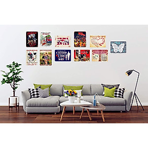 Super durable As I Sit in Heaven and Watch You Everyday-Butterfly Tin Sign Vintage Cave Bar Home Wall Decoration Metal Wall Hanging Gift 8x12 Inch