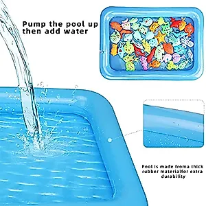 Magnetic Fishing Fun Children's Water Game 321OU Fun Billiard Toy-can be Used in Children's Swimming Pools, or Bath Toys for Children Aged 3 to 5, Outdoor and Indoor Carnivals (Large)